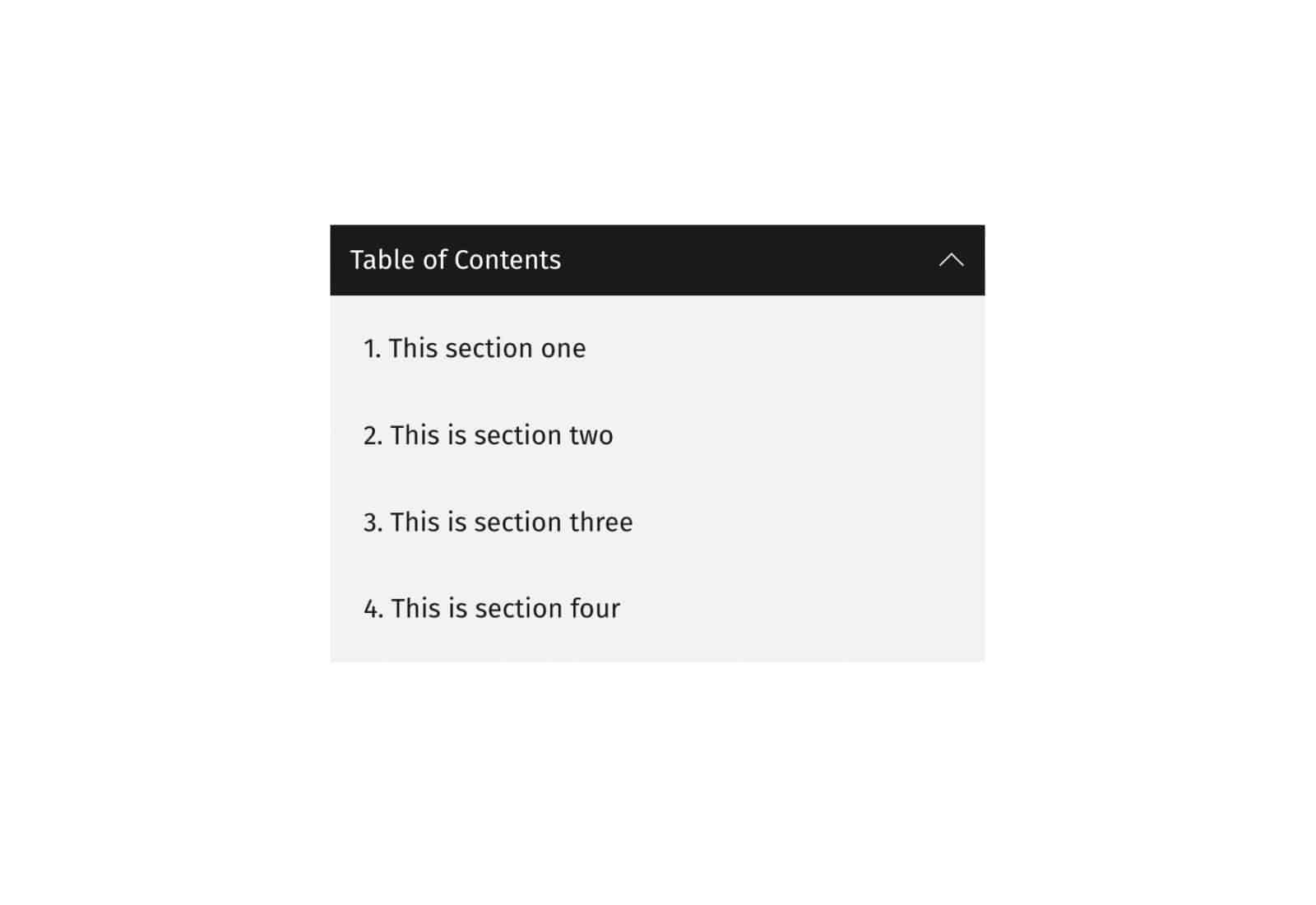Table of Contents - Frames